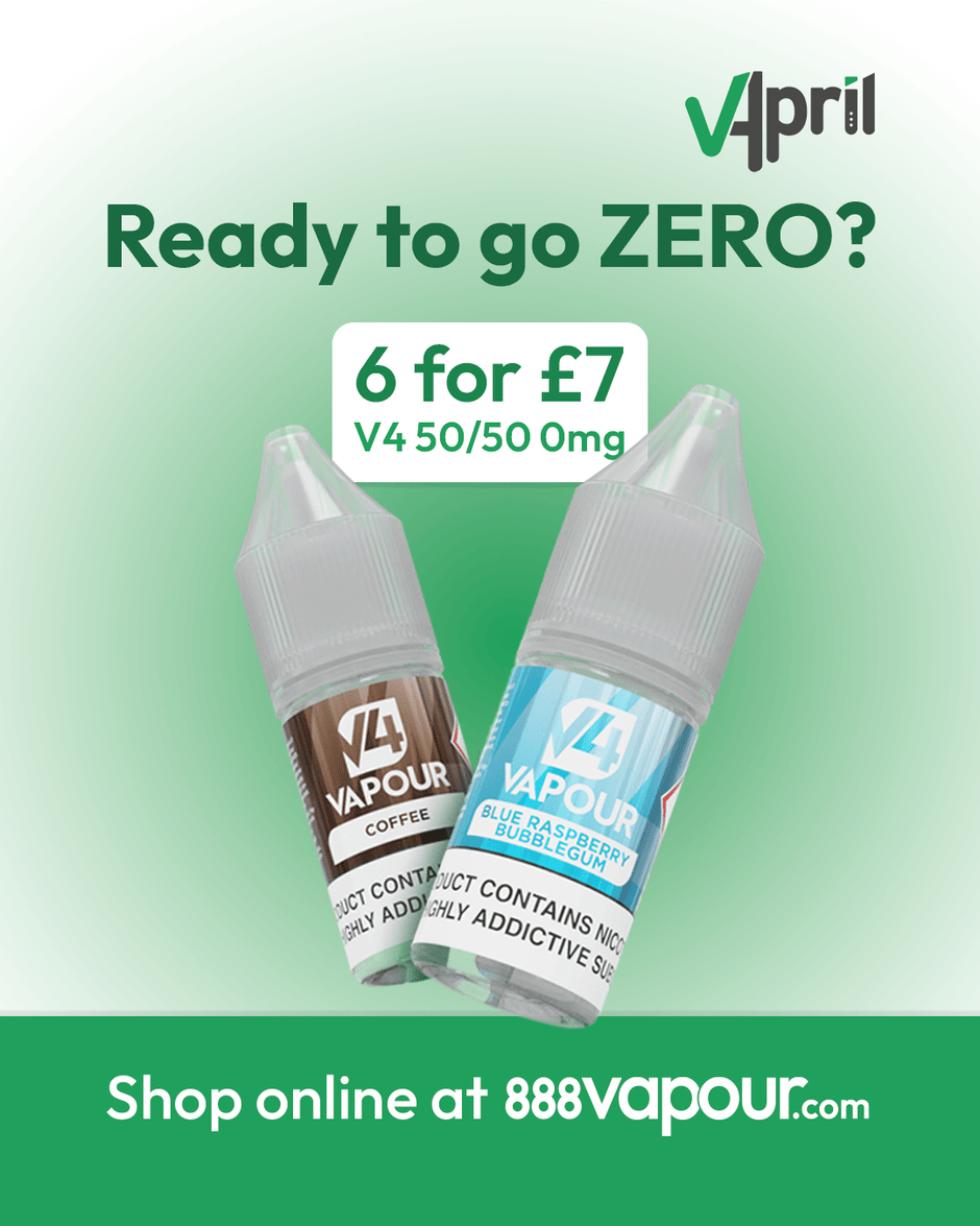 E-Liquids and Vape Devices from £1 | 888 Vapour